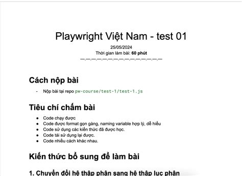 Javascript Test 01 Better Bytes Academy Khóa Học Automation Testing Online Cho Qatester