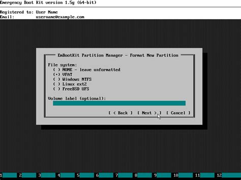 how to rebuild efi system partition from scratch