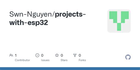 GitHub Swn Nguyen Projects With Esp