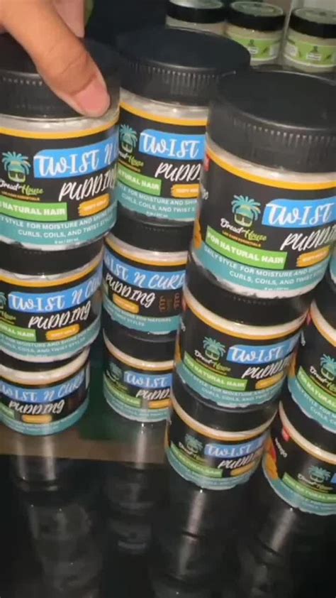 Juicy Twisting Curly Pudding Natural Curls Defining Coily Hair Soft