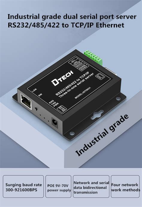 Buy Wholesale China Rs To Tcp Ip Three In One Serial Port Server Rs To Ethernet