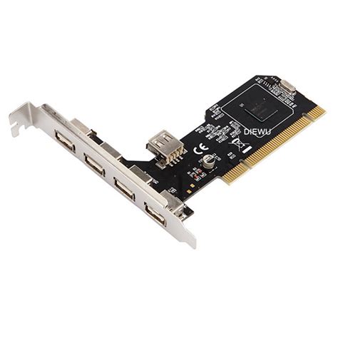 Pci To 5 Ports Usb 2 0 Hub Adapter Card Nec Chip P Vicedeal