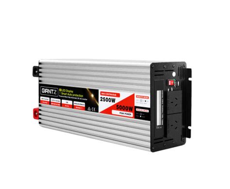 Giantz W W Solar Inverter Camping WD Fishing