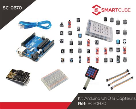 Kit Arduino Uno And Capteurs Smart Cube