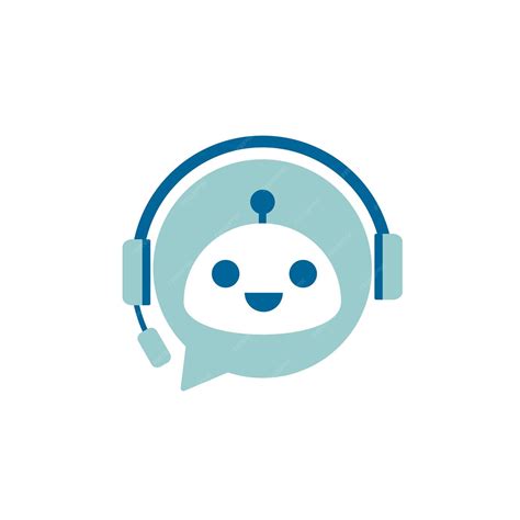 Premium Vector Chat Bot Logo Virtual Assistant Bot Icon Logo Robot