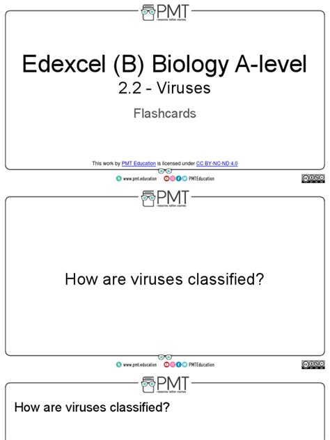 Flashcards Topic 2 2 Viruses Edexcel B Biology A Level Pdf Virus Retrovirus