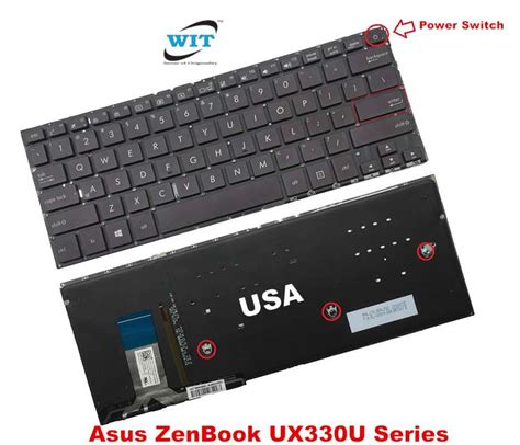 Laptop Keyboard For Asus Zenbook Ux C Zenbook Ux Ca Zenbook