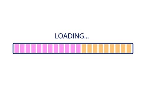 Premium Vector Vector Colorful Vector Loading Icon On White
