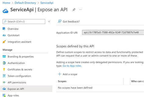implementing oauth2 app to app security using azure ad from a web app