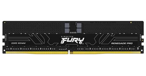 Kingston Fury Adds Overclockable Server Class Ddr5 Memory To Lineup Kingston Fury Renegade Pro