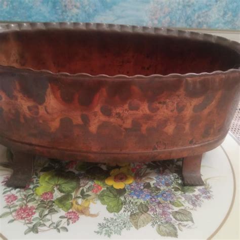 Кашпо на ножках винтажный в отличном состоянии — ціна 1100 грн у