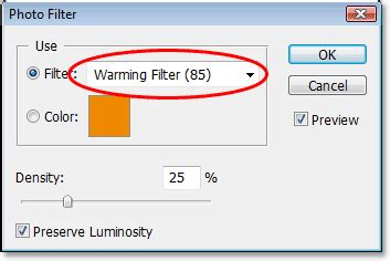 Tinting And Enhancing Colors With The Photo Filter In Photoshop