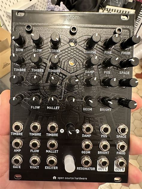 Antumbra Atom Mutable Instruments Elements Redesign Eurorack Reverb