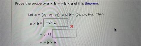 Solved Prove The Property Ab Ba Of This Theorem Let Chegg Com