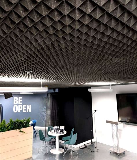 Ceiling Tiles Acoustic Treatment Shelly Lighting