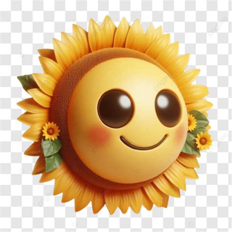 귀여운 해바라기 사랑스러운 표현 해바라기 귀엽다 사랑스러운 Png 일러스트 및 이미지 에 대한 무료 다운로드 Pngtree
