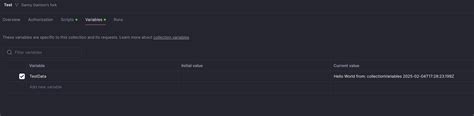 Setting A Variable Value From A Collection Level Script Help Hub