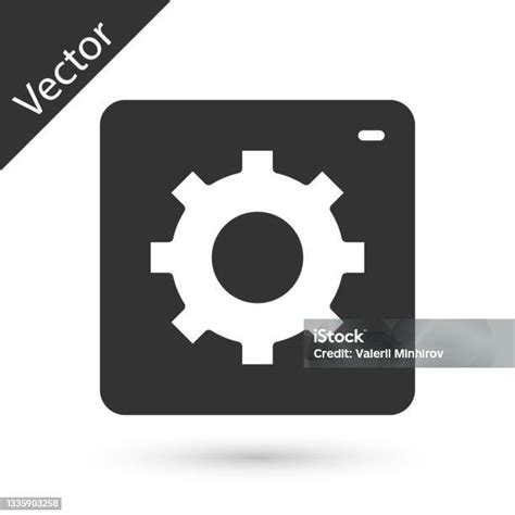 흰색 배경에 격리된 회색 설정 아이콘입니다 도구 서비스 톱니바퀴 기어 톱니바퀴 표지판 벡터 개념에 대한 스톡 벡터 아트 및 기타 이미지 Istock