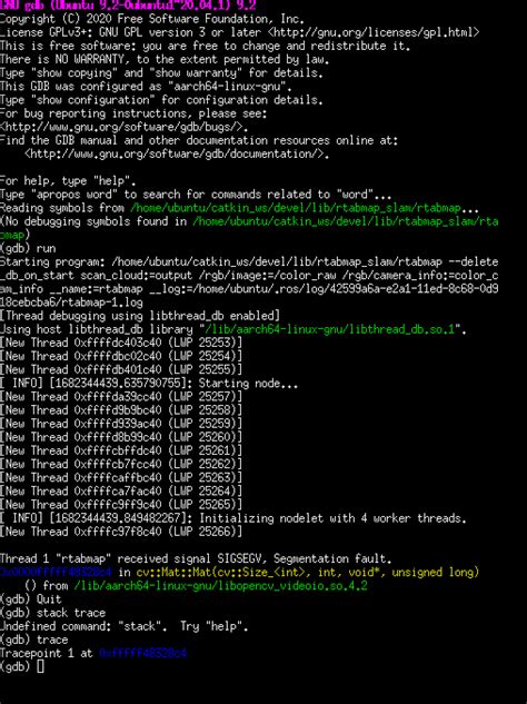 Issues Launching Rtabmap Slam Rtabmap On Raspi With Ros Issue Introlab Rtabmap GitHub