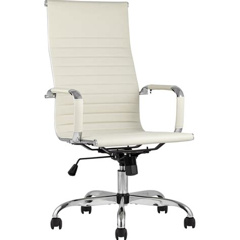Кресло руководителя Стул Груп TopChairs City бежевое D-101H beige ...