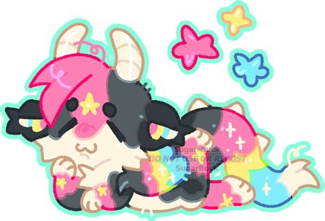 Dragon Chibi By Sugar Buck Sheezyart