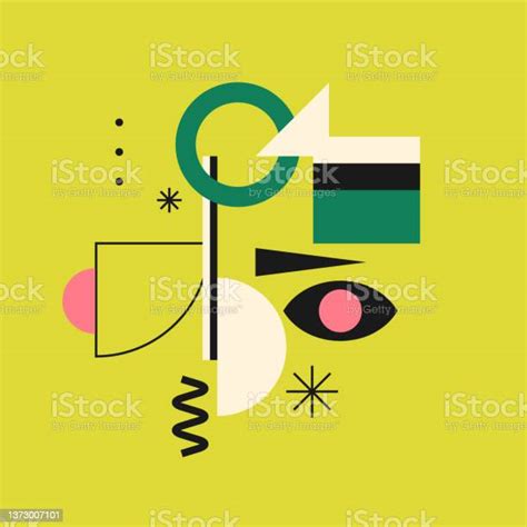 다양한 모양의 현대 기하학적 구성 디자인에 대한 일러스트레이션 추세 차트의 추상적 배경입니다 0명에 대한 스톡 벡터 아트 및 기타 이미지 Istock