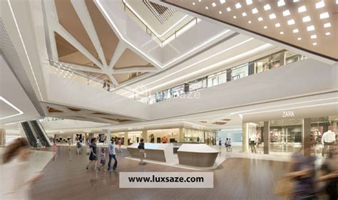 طراحی داخلی مجتمع تجاری با لوکس سازه 02172926