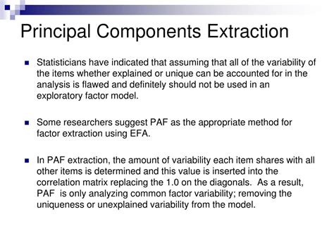 Ppt Exploratory Factor Analysis Efa Powerpoint Presentation Free Download Id 1909276