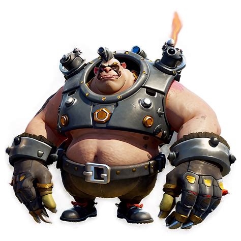 Download Roadhog Overwatch 2 Model Png Piv55