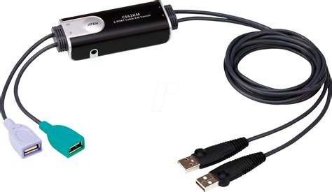 Aten Cs62km 2 Port Kvm Switch Usb At Reichelt Elektronik