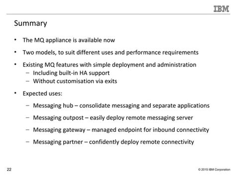 Ibm Mq Appliance Slideshare Ppt Computing Technology And Computing