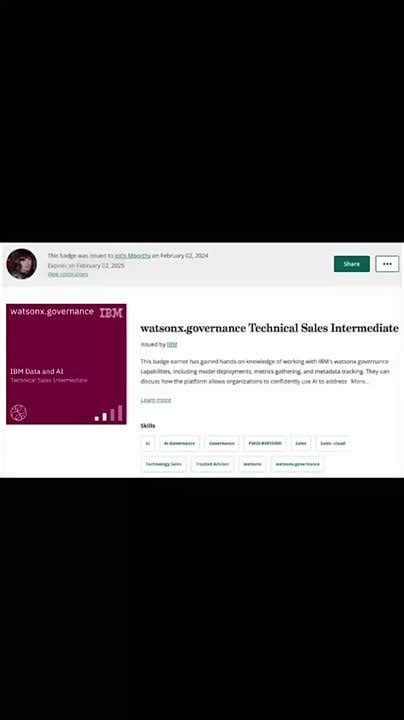 jothi moorthy on linkedin generativeai aigovernance watsonx careergrowth aiinnovation ibm