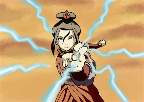 Azula Lightning Azula Avatar Over Ken Mod For Super Smash Bros