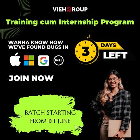 Vieh Group On Linkedin Internship Cybersecurity Opportunity Career