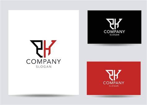 Premium Vector Modern Monogram Initial Letter Ph Logo Design Template