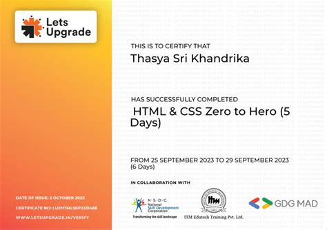 Thasya Sri Khandrika On Linkedin Hey Everyone I Am Excited To Share That I Have Completed The