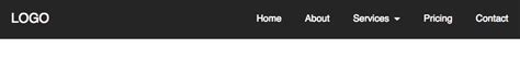 Responsive Dropdown Navigation Bar Tania S Website