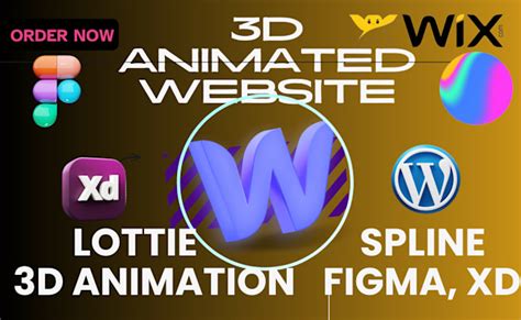 3d Animated Shopify Website 3d Wix Website 3d Wordpress Website Design 3d Spline By Emmao7 Fiverr