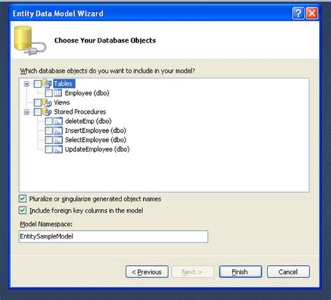 Entity Framework CRUD Operations Using Stored Procedure