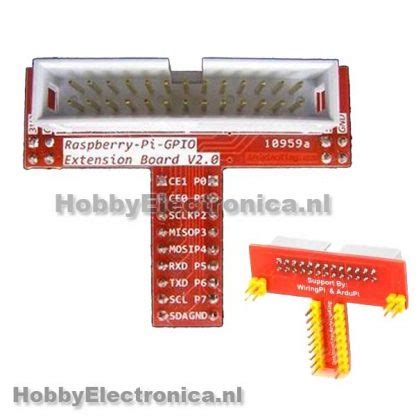GPIO Adapter Raspberry Pi HobbyElectronics