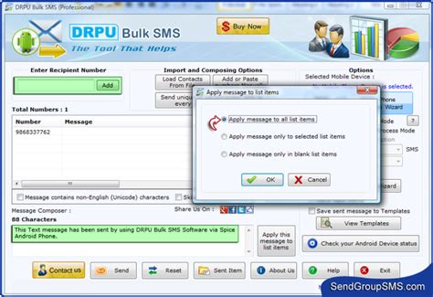 Send Multiple Sms At Same Time Using Drpu Sms Sender Application Drpu