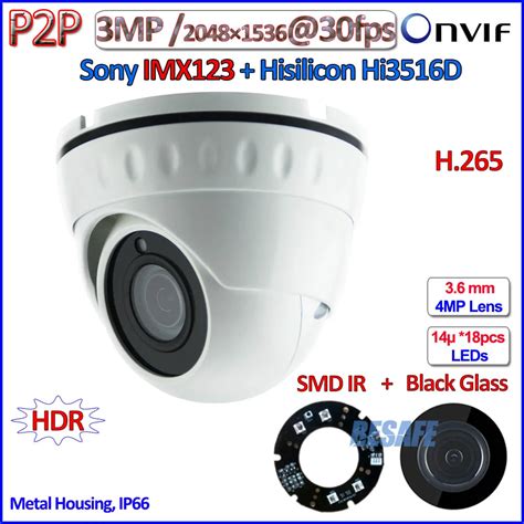 【best Sellers】 Hot H 265 Imx123 3mp Ip Camera 1080p Night Vision