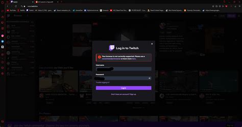 so when did twitch stop supporting operagx can anyone help me with