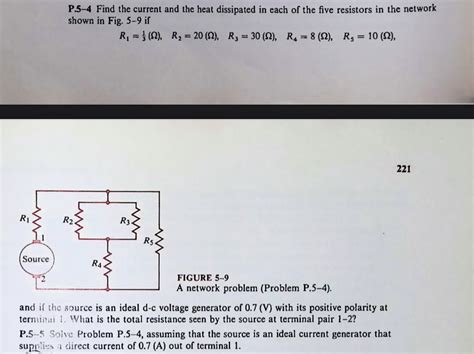 Solved P 5 S Soive Problem P 5 4 Assuming That The Source Chegg Com