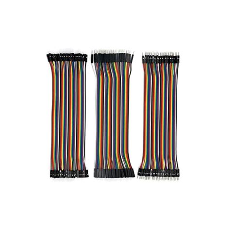 10gtek 120 Pin Dupont Jumper Wires 20cm Wire Length 40pin Male To Female 40pin Male To Male