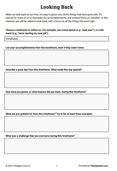 Solution Focused Therapy Worksheets Writing Practice Worksheet