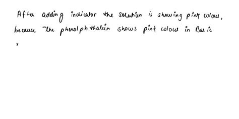 Solved A Student Overshoots The Gradation Mark On Their Volumetric