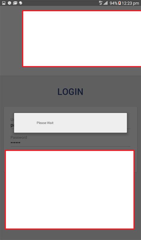 Android Progressspinner Not Visible In Progress Dialogprogressbar