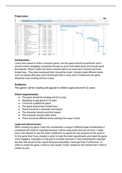 unit 8 computer games development assignment 2 distinction unit 8