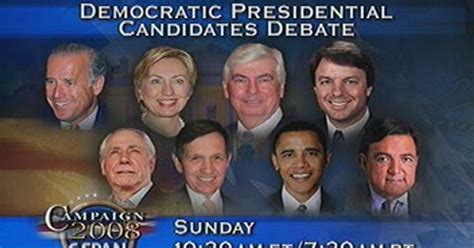 Democratic Presidential Candidates Debate April 26 2007 C